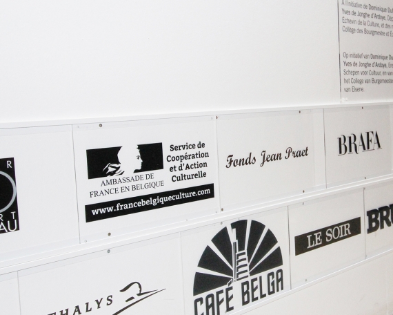 BÂCHE EXPO ROBERT DOISNEAU AU MUSÉE D’IXELLES – Group Lettering